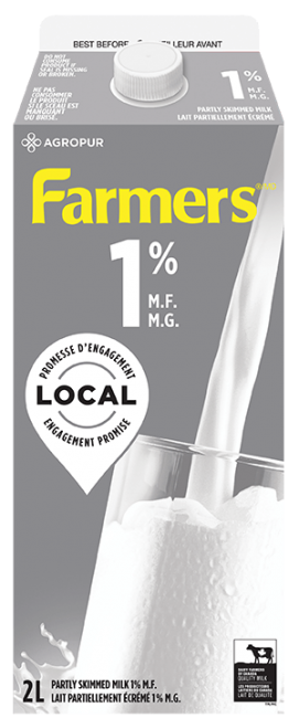 1% Milk | Farmers Dairy