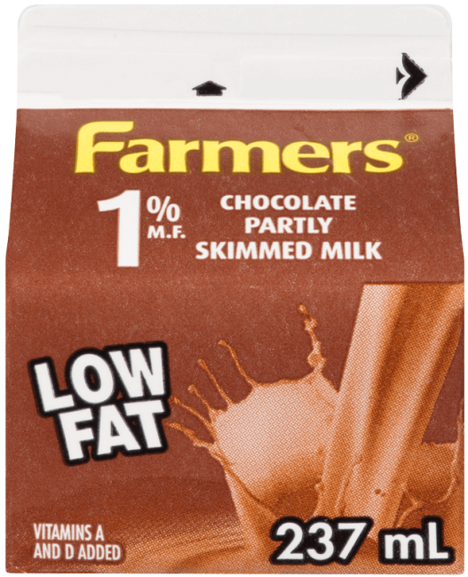 1% Chocolate Milk | Farmers Dairy